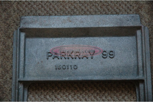 150110 Parkray Throat / Baffle Plate Cast Iron (99 Cumbria, 99 Chiltern)